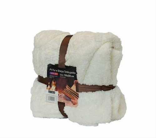 Плед sherpa Blanket 150*200 cм White