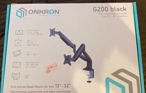 Кронштейн крепление Onkron G200 Black