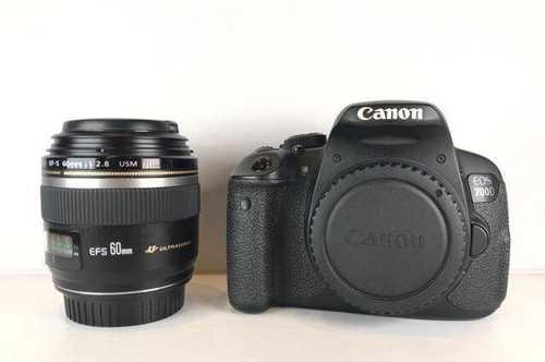 Canon EOS 700D kit EF 60mm 2.8 Macro USM (A454)