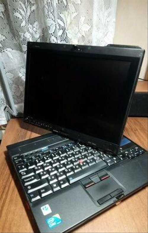 Редкий ноутбук Lenovo ThinkPad X201 Tablet