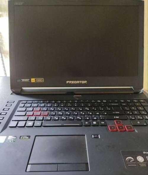 Игровой ноутбук gtx 1080 Acer predator 17x