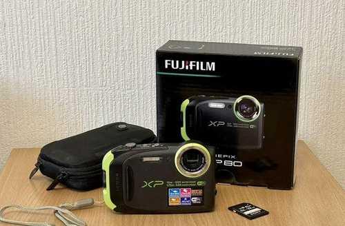 Фотоаппарат Fujifilm XP-80 + чехол и карта памяти