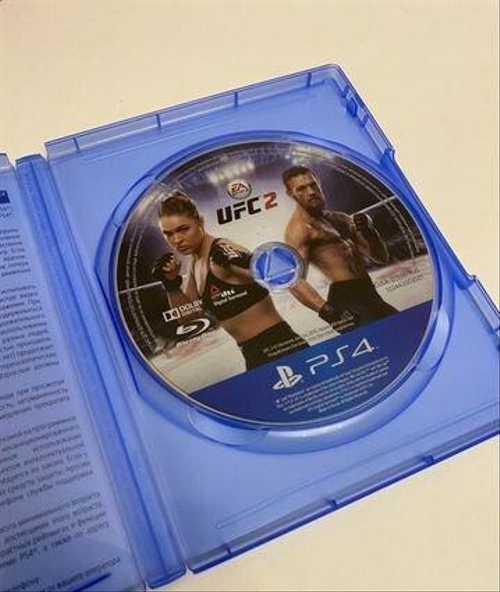 Игра UFC 2 и fifa 18 для PS4