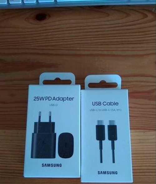 Samsung USB Type-C Power 25W Black / USB Cable