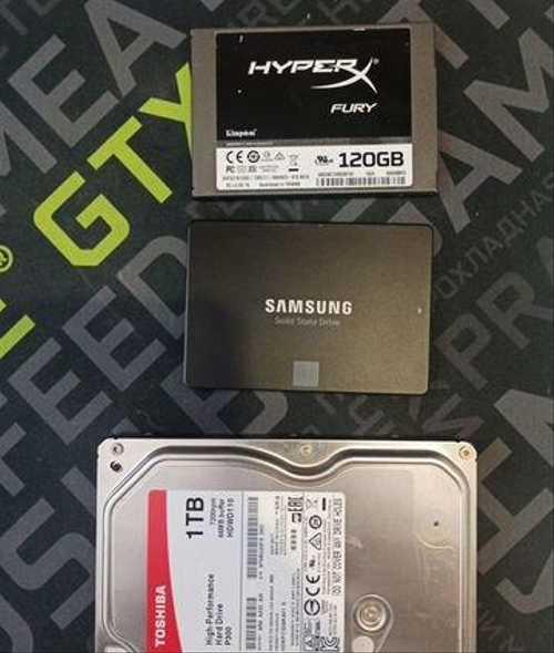 HDD, SSD