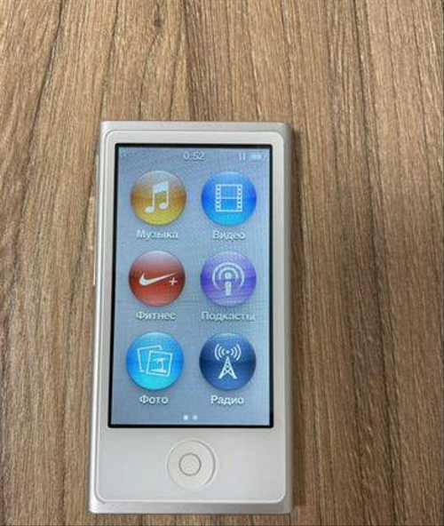 Плеер iPod nano 7 + беспроводные наушники