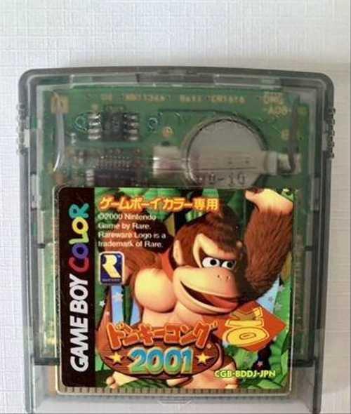 Игра для game boy color Donkey kong country