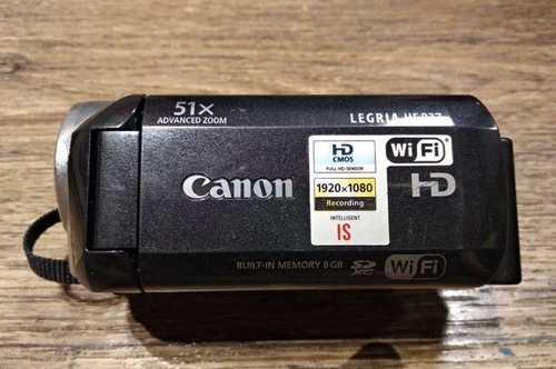 Видеокамера canon legria hf r37