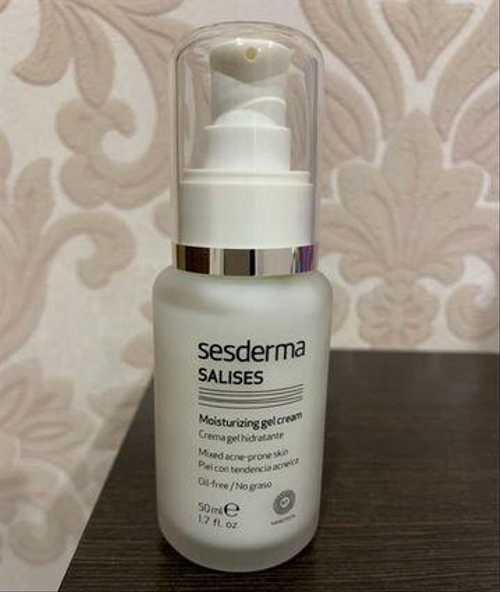 Увлажняющий крем гель для лица sesderma salises