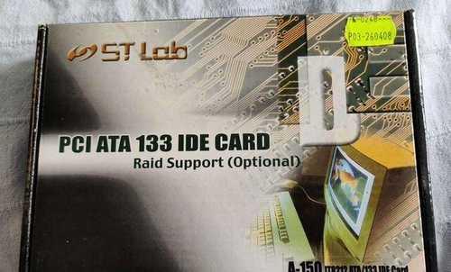 Контроллер PCI ST-Lab PCI ATA 133 IDE card