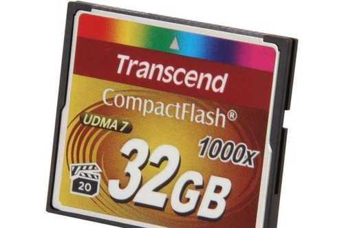 Карта памяти Transcend CF 32GB 64GB