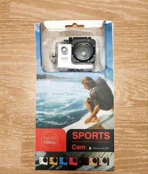 Экшн-камера Sport Cam Full HD 1080p Водонепроницае