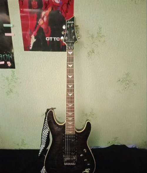 Электрогитара Schecter Omen Extreme-6 FR stblk