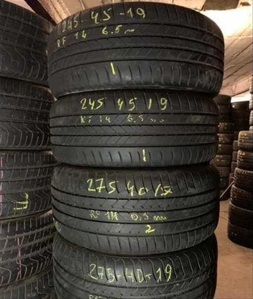 245 45 r19 runflat. Goodyear EFFICIENTGRIP 275 40 19.