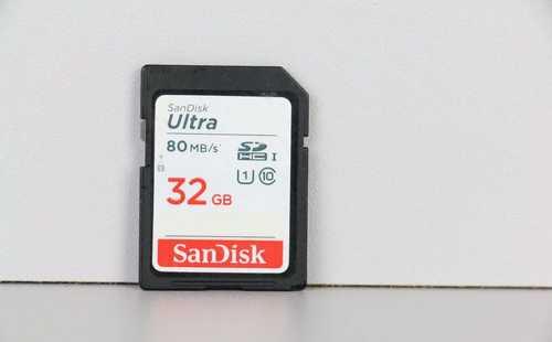 SanDisk Ultra 32Gb 80Mb/s 10 class