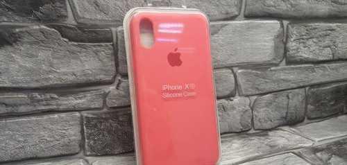 Чехол Soft-touch для iPhone X Pink