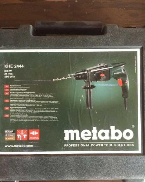 Перфоратор metabo khe 2444 схема