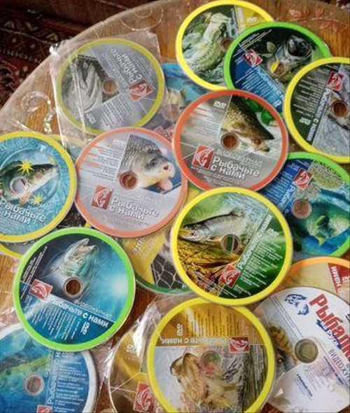 Dvd диски Рыбачьте с нами