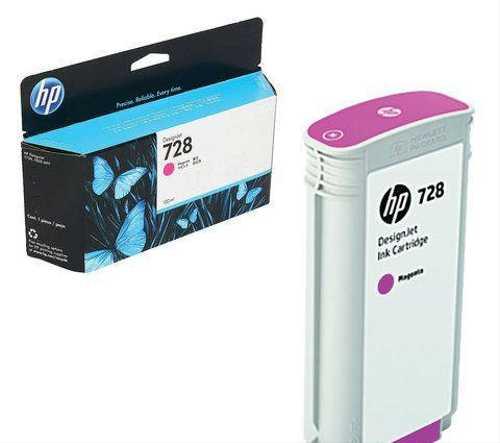 Картридж HP №728 F9K16A для DJ T730/T830 300ml mag
