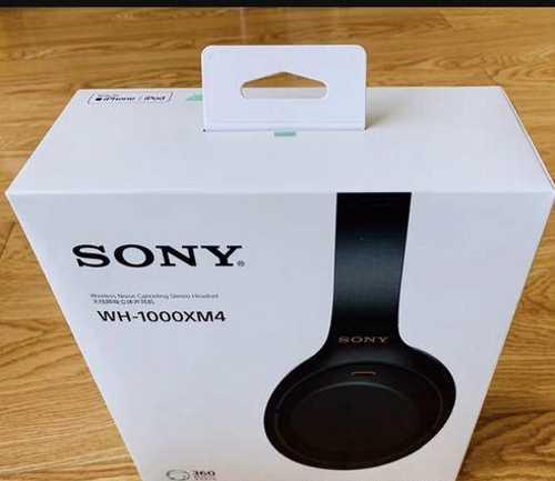 Sony WH 1000 XM4 черный