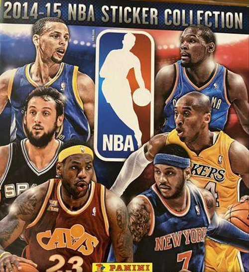 Альбом Panini NBA 14-15 + наклейки