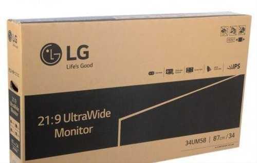 Монитор LG 34UM58-P