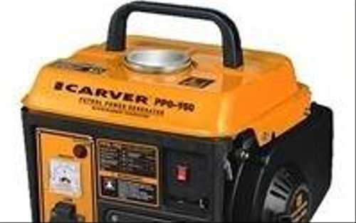Бензиновый электрогенератор carver PPG-950