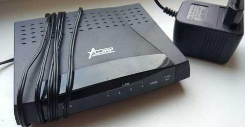 Роутер Acorp sprinter adsl LAN420