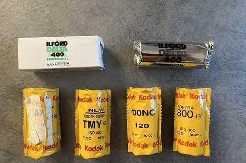 Просроченная фотопленка 120 Kodak Ilford