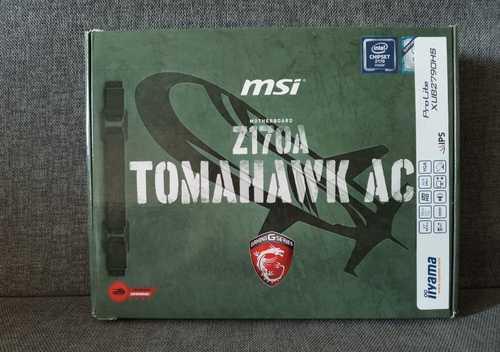 Материнка MSI Z170A Tomahawk AC на детали
