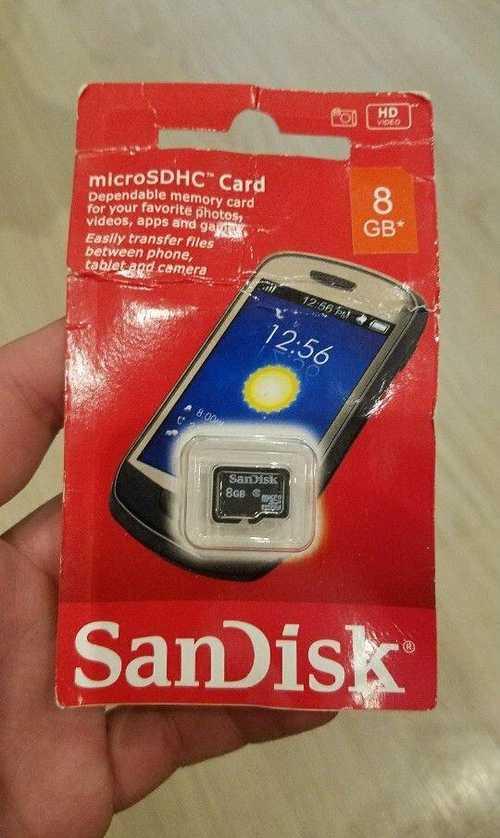 Карта памяти MicroSD