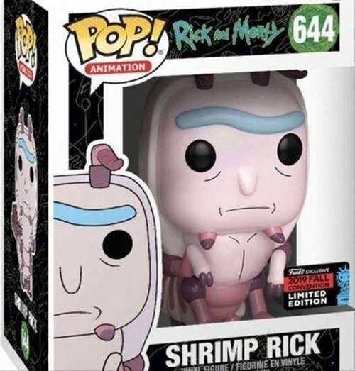 Фигурка Funko POP Rick & Morty Shrimp Rick (Exc)