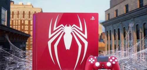 Sony playstation 4pro человек паук