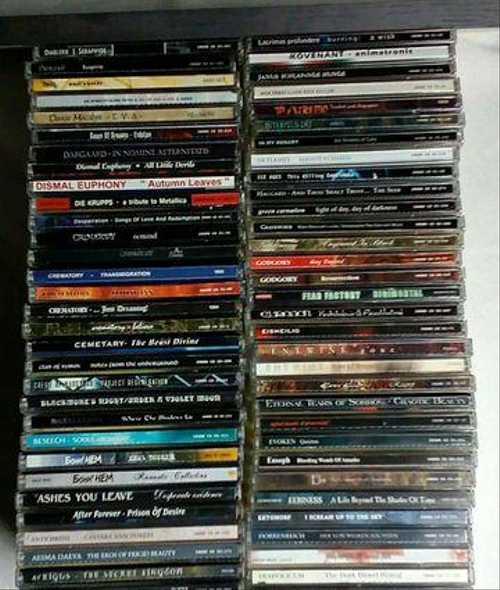 CD диски Doom,death,black,gothic metal