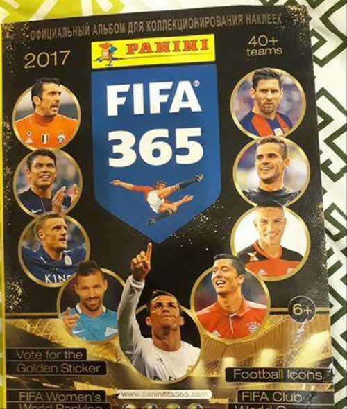 Альбом для карточек fifa 365 2017 Panini