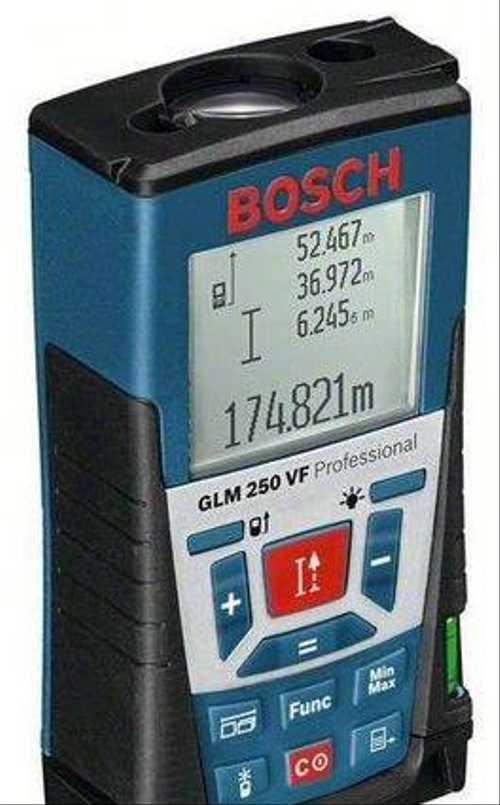 Лазерный дальномер bosch glm 250 vf