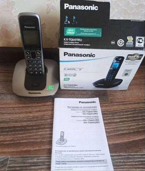 Телефон Panasonic KT-TG6411RU