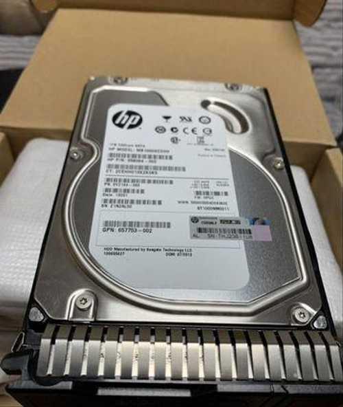 Серверный HDD HP 3’5" 1TB