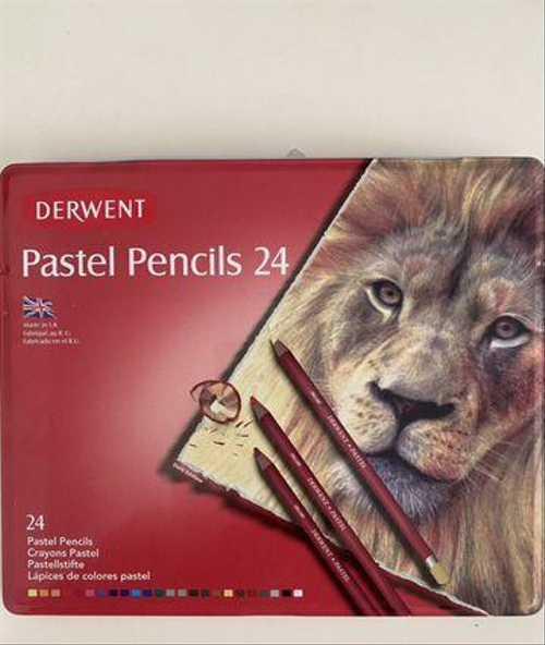 Карандаши derwent pastel pencils 24
