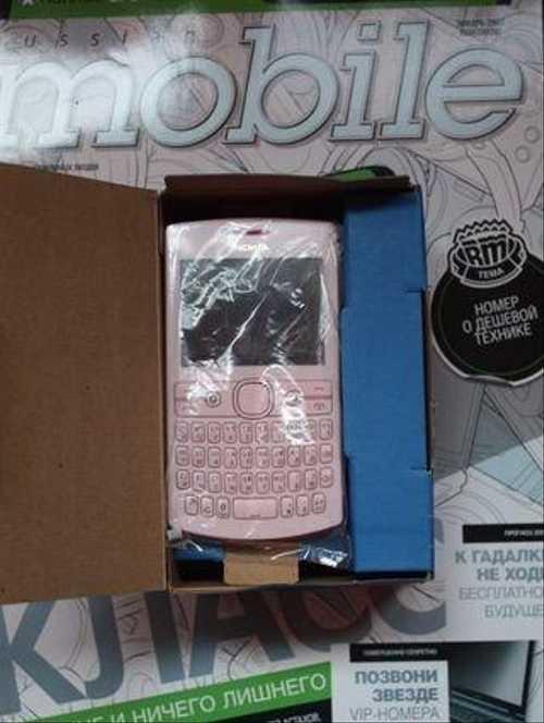 Nokia Asha 205 Dual Sim Pink (Нокиа 205) Новый.Рст