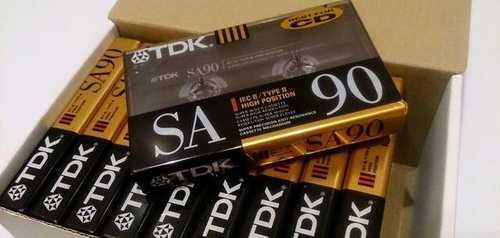 Аудиокассеты TDK SA 90, japan