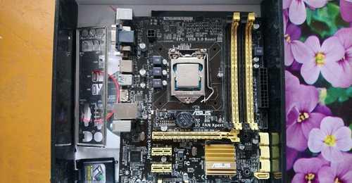 Комплект Intel Core i5-4590 + Asus B85M-G + 8gb