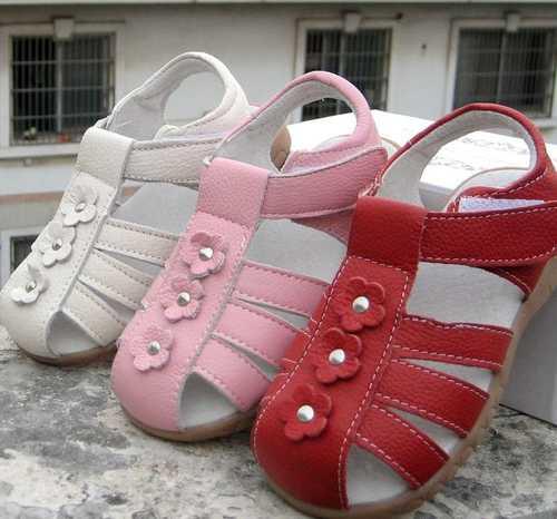 Сандали кожанные. Новые