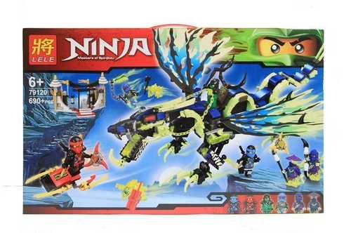 Конструктор Ninja lele 79120, 690 деталей