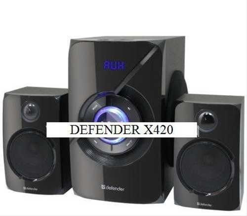 Мультимедийные стерео колонки defender X420