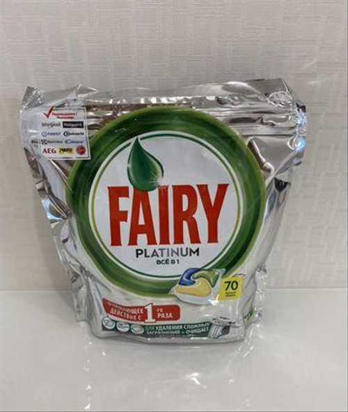 Fairy Platinum капсулы для посудомойки