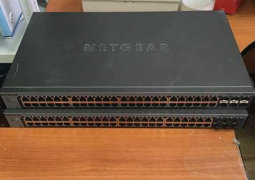 Коммутаторы Netgear GS752TS (2шт.)