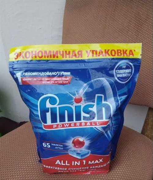 Таблетки для посудомоечной машины Finish