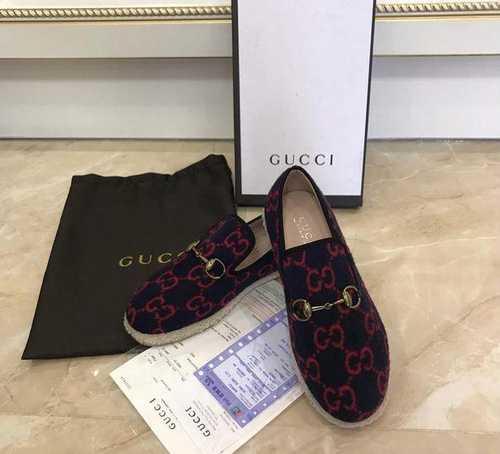 Лоферы Gucci Гуччи женские