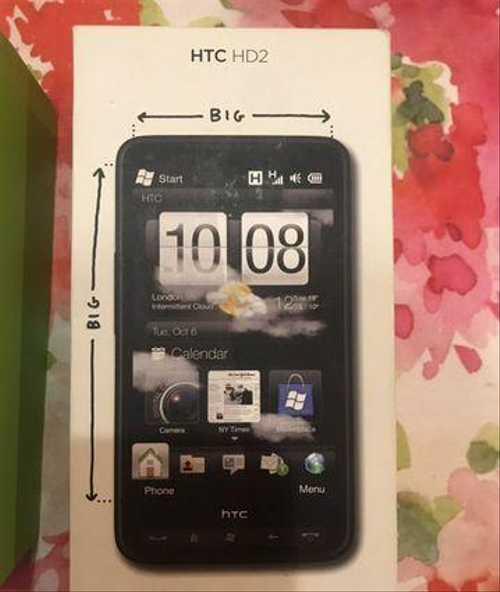 Телефон HTC HD2 T8585